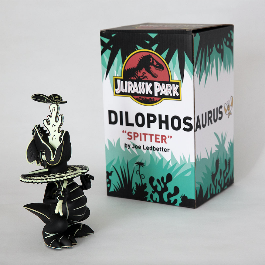 Dilophosaurus "Spitter", Lava edition – Joe Ledbetter